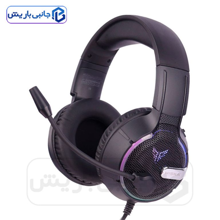 قیمت و خرید هدست گیمینگ RGB سیمی هیسکا مدل GHR-03 | جانبی باریش