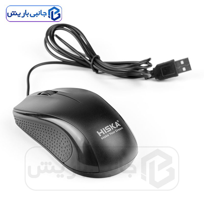 قیمت و خرید موس سیمی هیسکا مدل HX-MO100 | جانبی باریش